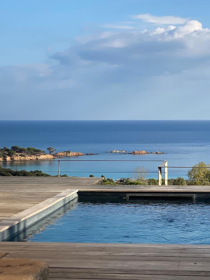Villa Casadimare_palombaggia Vue Mer (8p) - Porto-Vecchio