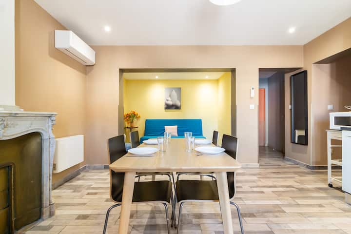 Appartement3 Climatisé A 200m Du Château - Carcasona