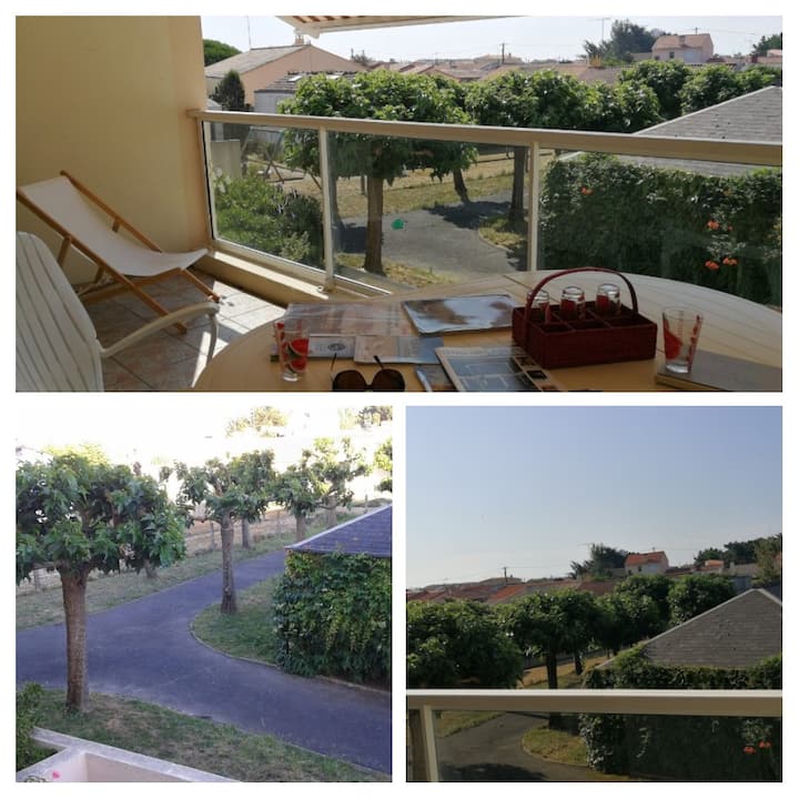 Appt, Terr Sud, Mer à 5 Mn, Pkg Privé, Classé 3* - Les Sables-d'Olonne