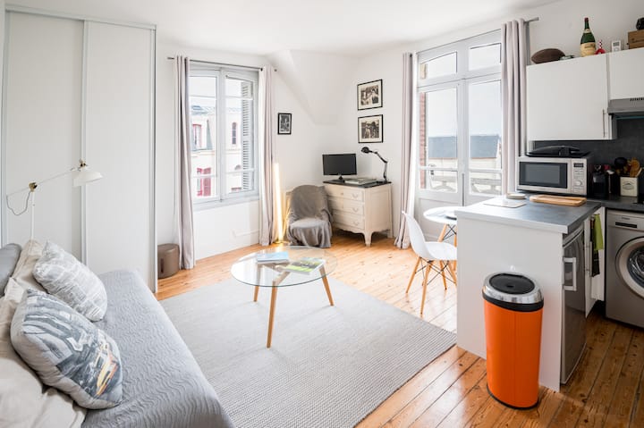 Appartement 27m2, Vue Sur Mer, Cœur De Ville ! - Houlgate