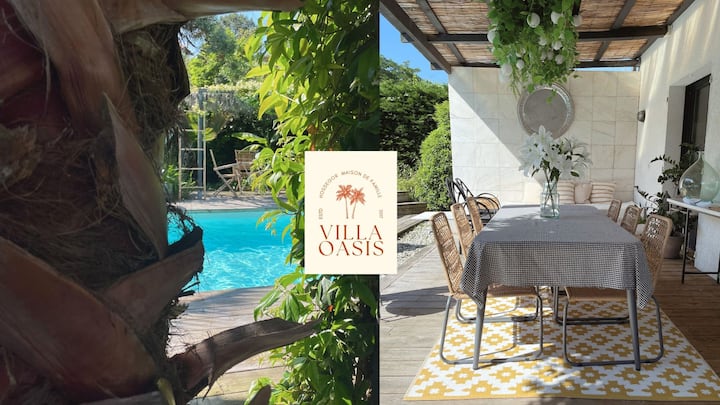 Villa Oasis Hossegor - Piscine, Terrasses & Jardin - Soorts-Hossegor
