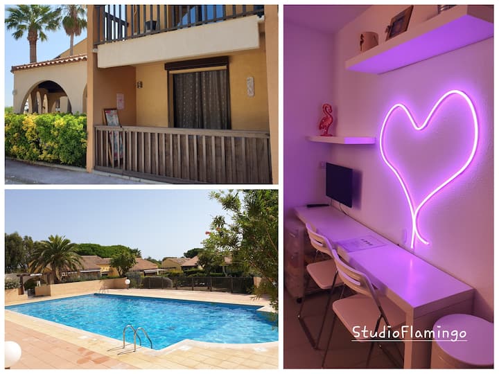 Studio - Piscine - Mer à 800m - Porquerolles