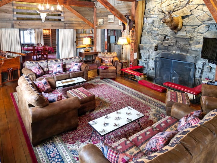River Ranch Historic Private Estate In Lake Placid - Cliff Mountain, Lake Placid