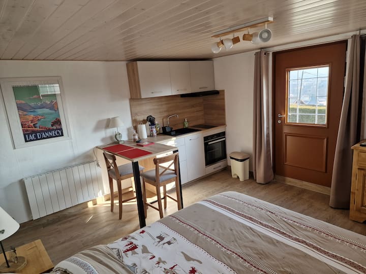 Studio Bellevue Villa Calme Piscine Terrasse Park. - Ibis Budget Annecy sud-Poisy