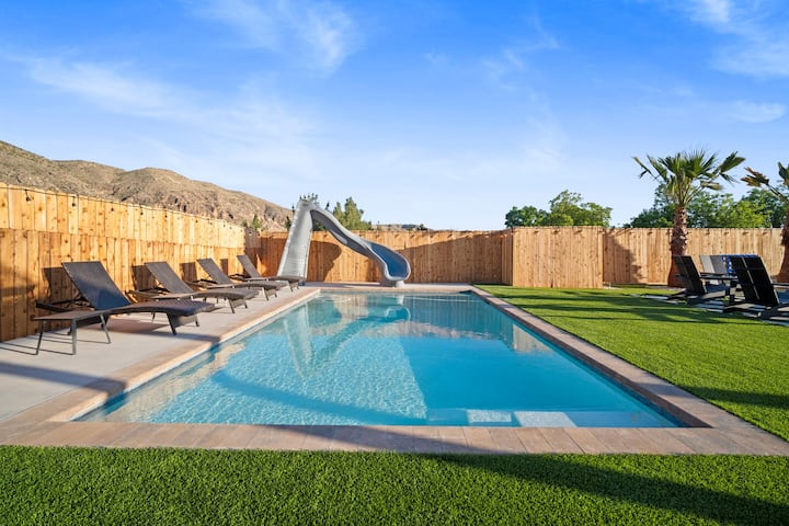 Fun House Resort! Private Pool/spa & Pickleball. - La Verkin, UT