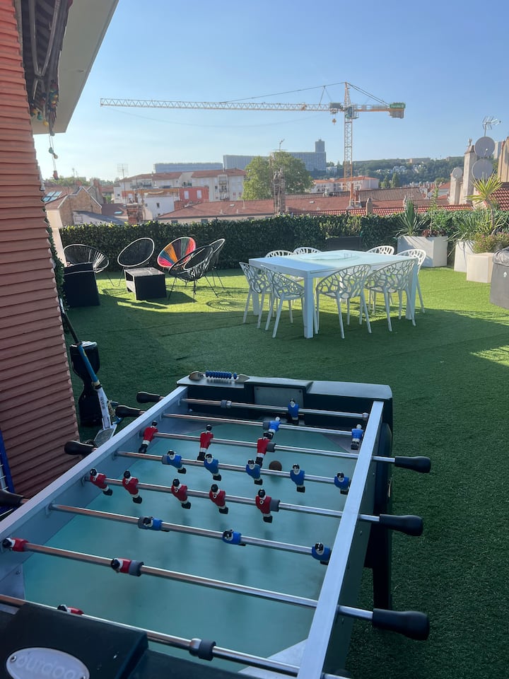 Nid De 83m2 Sur Toit Terrase Plein Centre De Lyon9 - Lyon