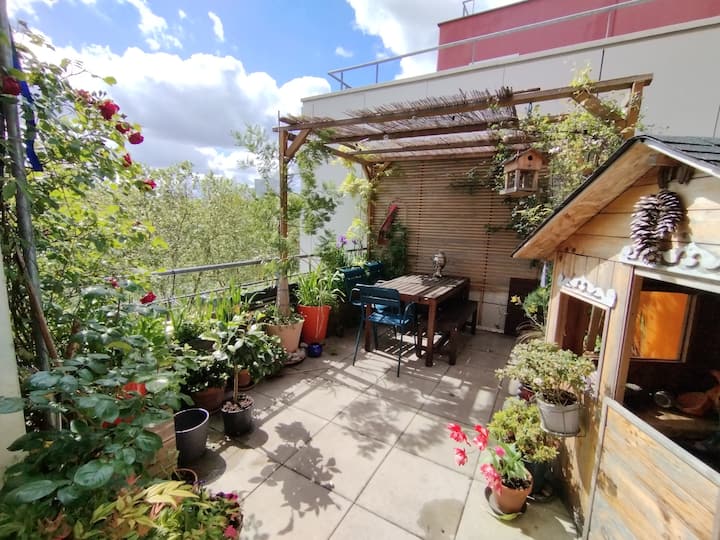 Beau Duplex Proche Village Olympique Et Transports - Asnières-sur-Seine