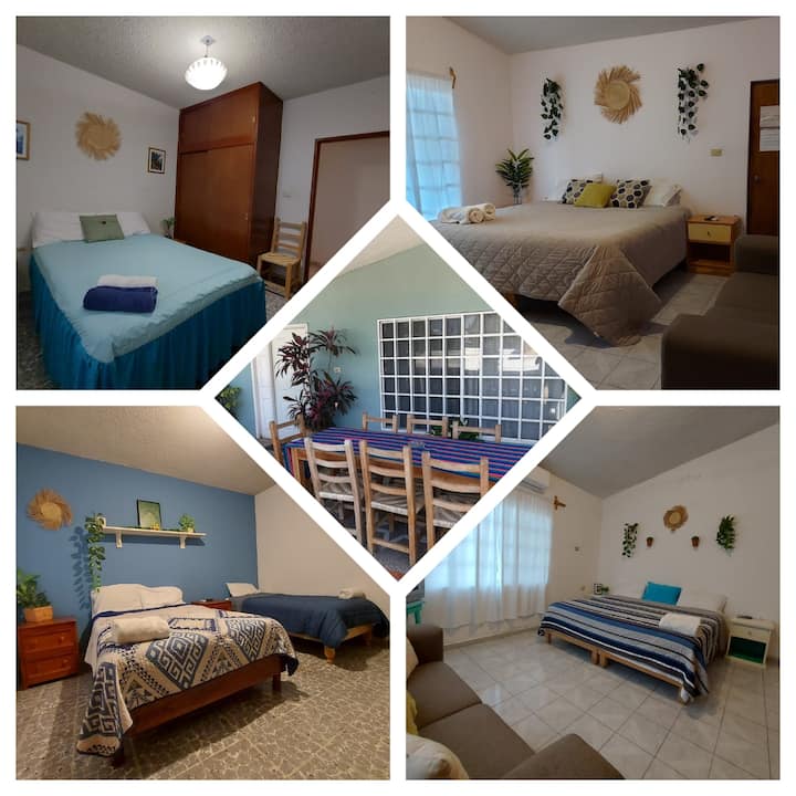 Centric House With Parking Lot, A/c, Tv And Wifi - Ciudad Valles