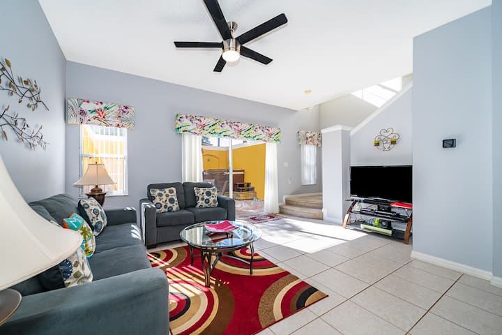 3br-private Jacuzzi-resort Amenities-7 Mls Disney - 키씸미