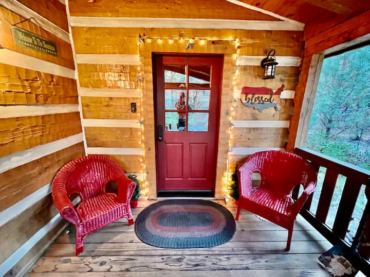 Custom Bass Lake Log Cabin Near Yosemite - 巴斯湖