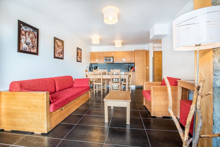 Résidence Almes 1 Appt N°5, 4/6 Personnes - Lac de Tignes