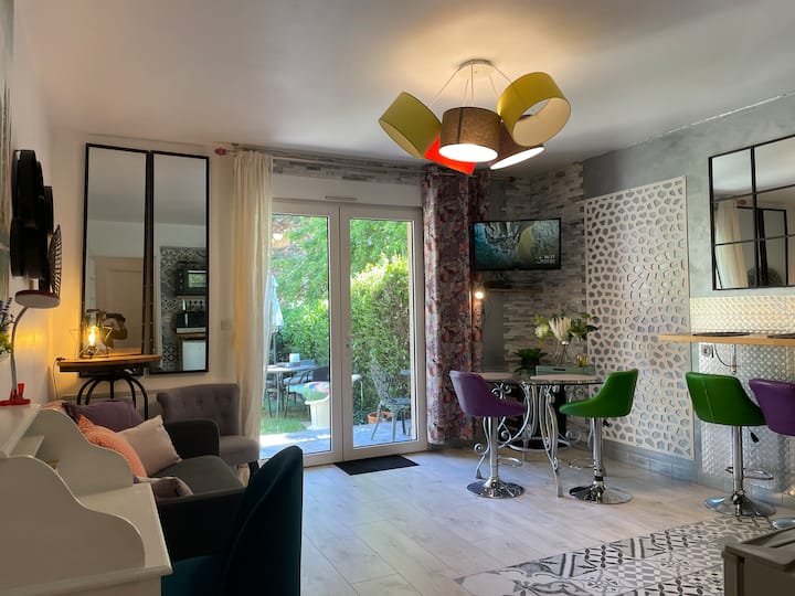Appartement-jardin, Vélos, Thalasso à 100m - Saint-Lunaire