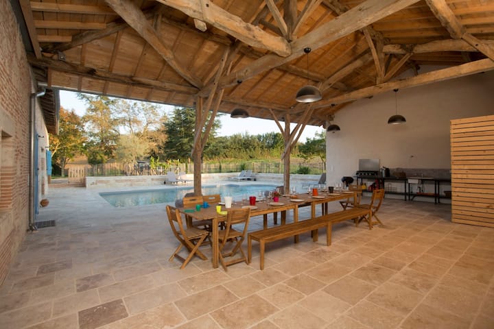 Gîte Un Air De Famille 30 Couchages - Beaumont-de-Lomagne