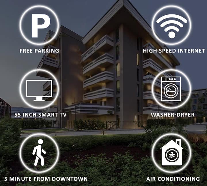 Green & Sea  In City Central Oasis Private Parking - Trieste