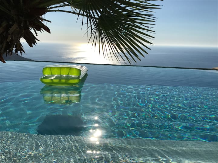 Valldemossafinca Meerblick Infinitypool - Bañalbufar