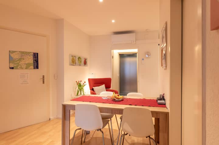Heart1 - Cosy, Central, Ac And Lift, For 4 Guests - Interlaken