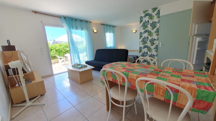 Très Beau Studio + Terrasse à 2 Pas De La Plage -D - Damgan