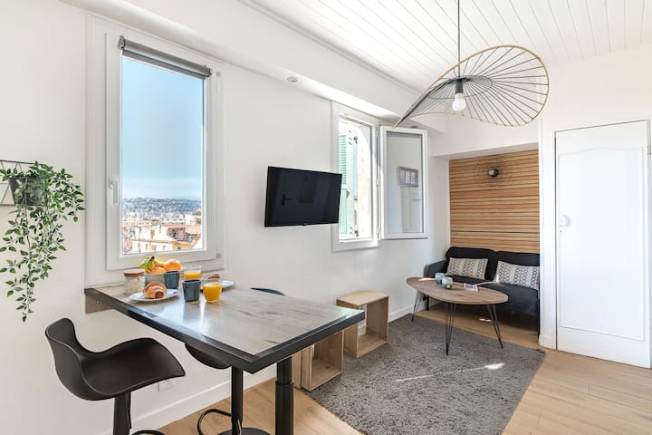 (5) Old Town : Bijou Au Calme Et Vue Sur Les Toits - 니스