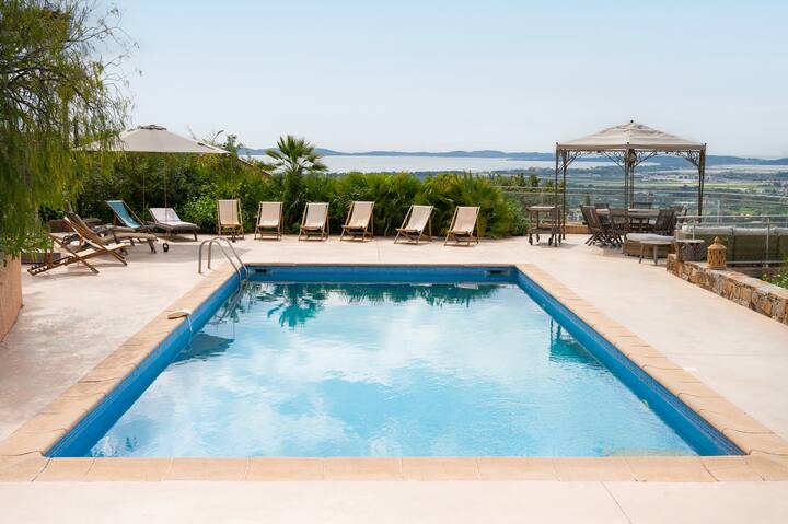 La Loma Grande Villa Avec Vue Mer Exceptionnelle - La Londe-les-Maures
