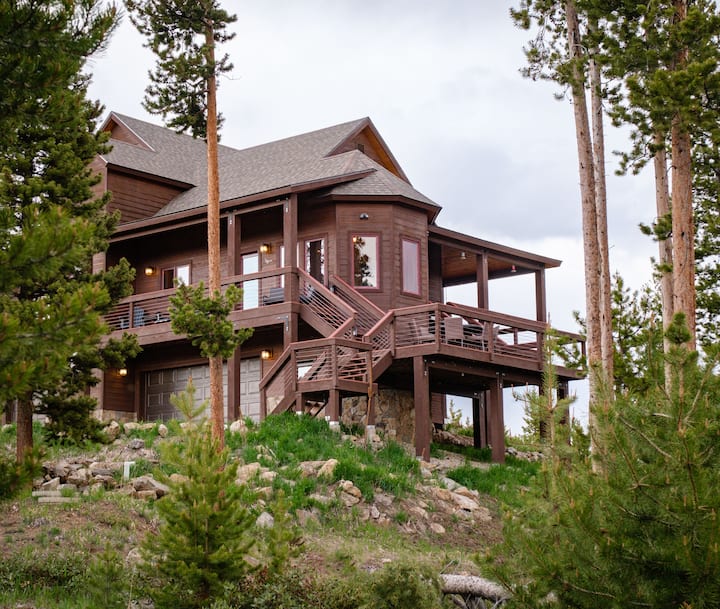 Epic Views! Luxe Cabin Near Rmnp, Trails & Fishing - Tabernash, CO