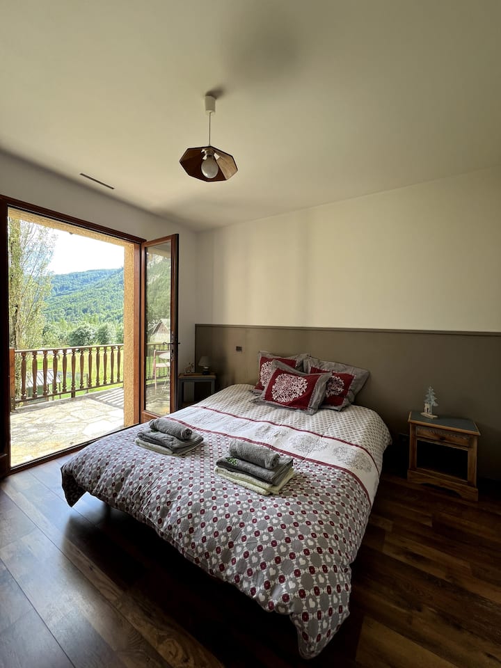 Gîte Spacieux Avec Jardin Privé Et Vue Montagne - Orcières Merlette