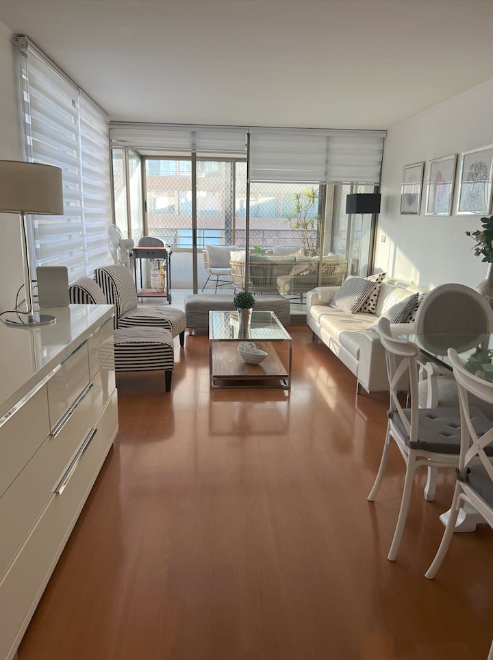 Mejor Ubicación! Hermoso Depto Hasta 7 Personas - Las Condes