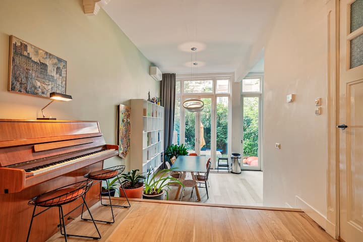 Bright Spacious City House With Lush Garden - Rotterdam