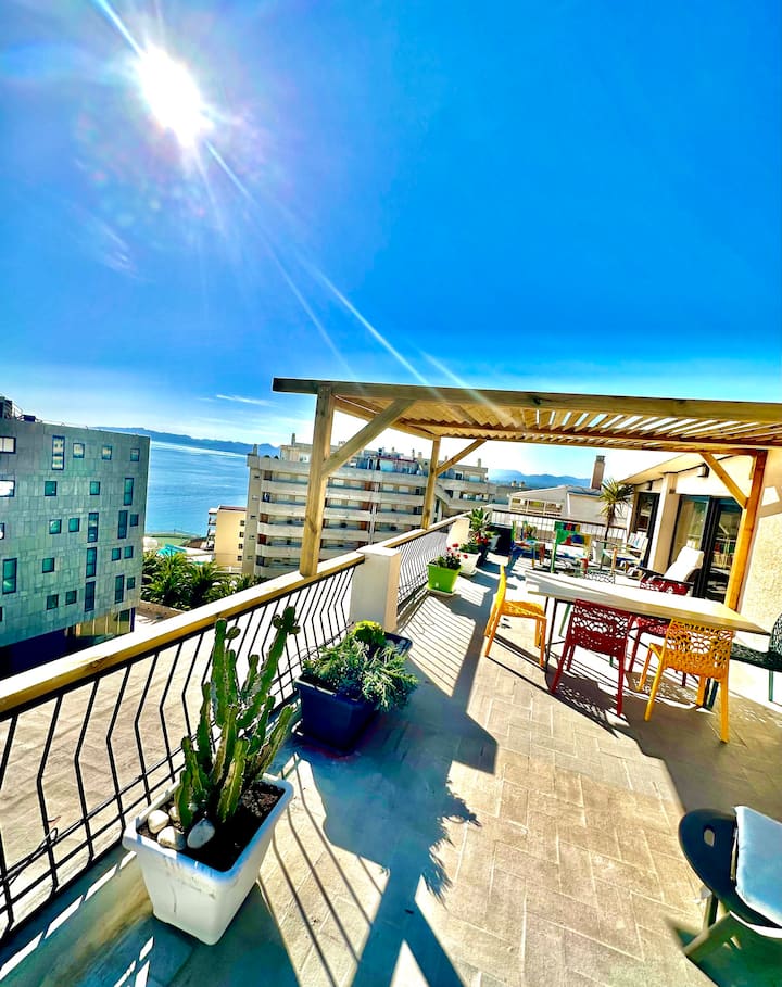 Pint House Vue Panoramique Sur La Mer - Salou