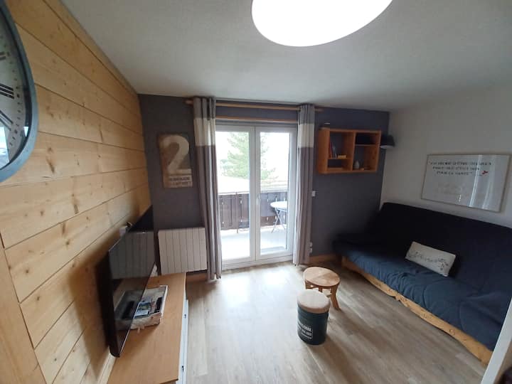 Appt 2 Alpes : 4/5 Personnes + Balcon +1 Lit Bébé - Les Deux Alpes