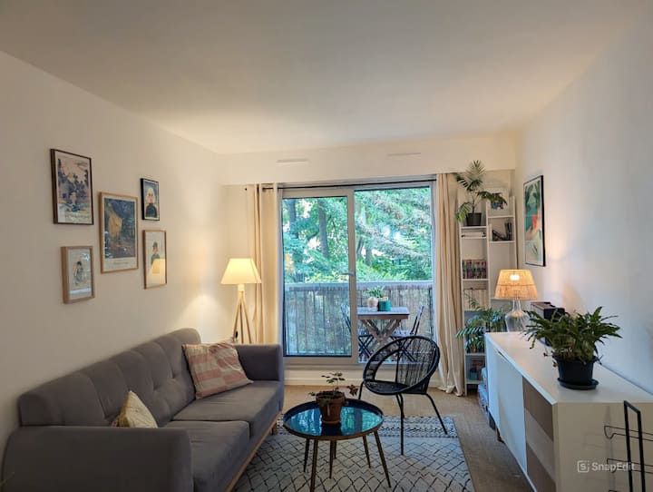 Calm & Charming Apartment - Buttes Chaumont/canal - Ménilmontant