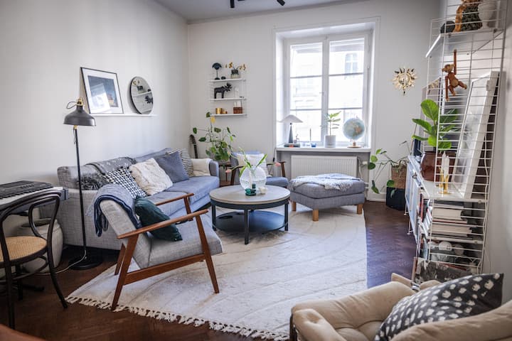 Central 3-room Luxury Apart With Balcony - Estocolmo