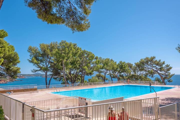 Studio Dans Résidence Privée Paradisiaque - Bandol