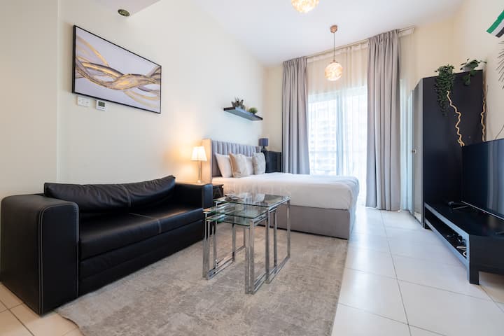 Beautiful Studio On 10 Floor Of Marina View Tower - دبي
