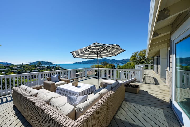 Tiburon Bay View Home (3 Beds; 3 Baths), Updated - Tiburon, CA