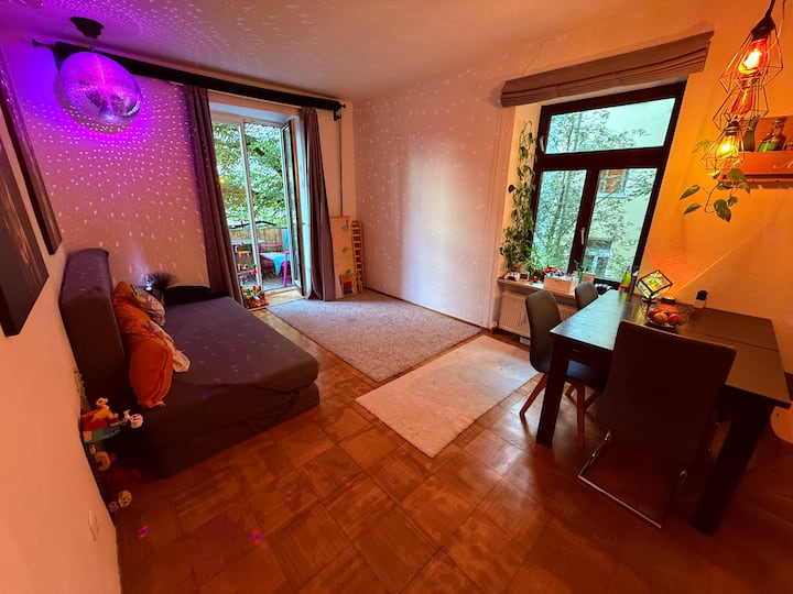 Lichtkunst Wohnung + Balkon Im Herzen Münchens - Munich (Monacor di Baviera)