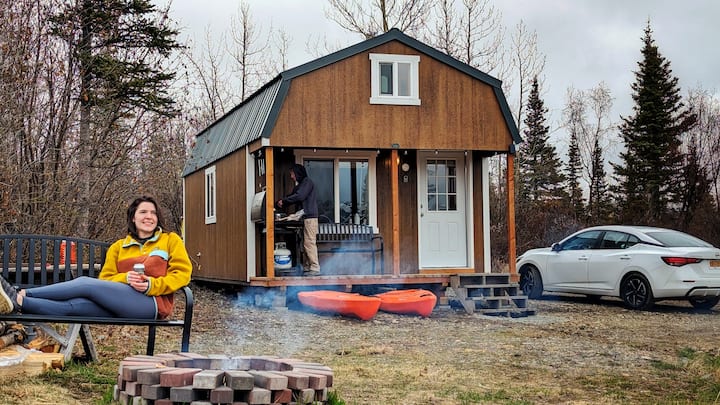 Denali's Doorstep "Off-grid" Cabin+lake Experience - Denali National Park and Preserve