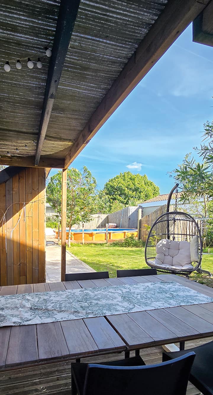 Maison 400m De L'océan, Les Vacances à Pied/vélos - Capbreton