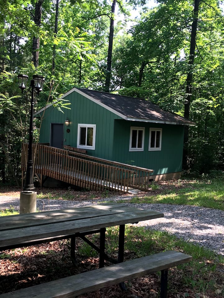 Healing Cabin ~ Moravian Falls - W. Kerr Scott Lake