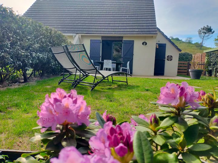 Cottage Dans Les Dunes 200m De La Mer - Wifi/vélos - Stella Plage