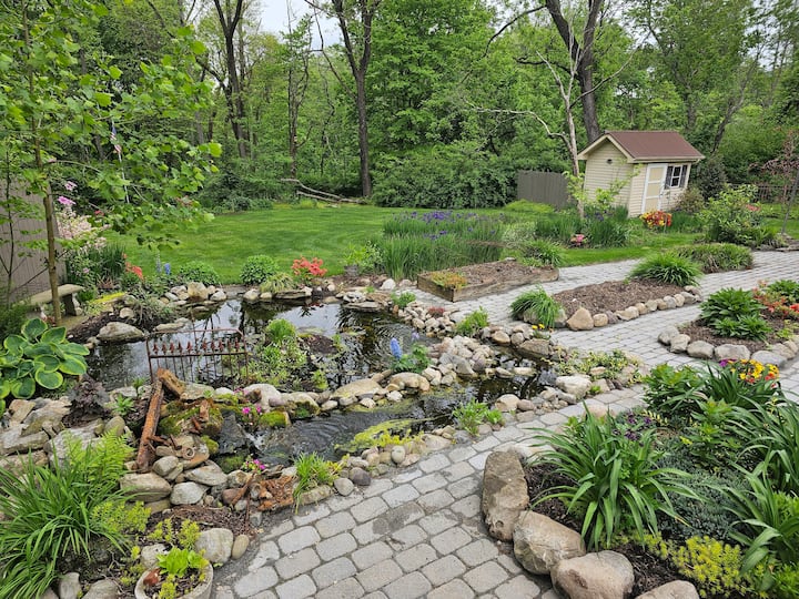 Dwg Mountain Oasis-private Apt W/frog Pond - New Jersey