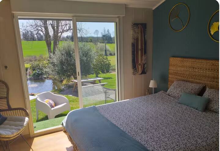Chambre " Côté Jardin" Avec Sdb Privée - Fouesnant