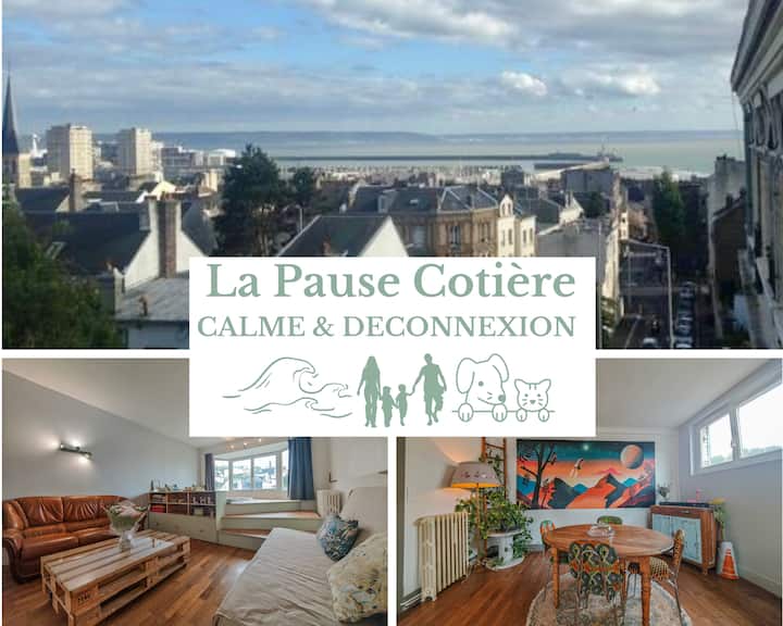 La Pause Côtière Spacieux Et Lumineux Plage à 5min - Le Havre