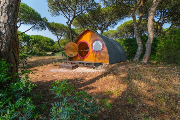 Sunset Hobbit Pod In Beautiful Atlantic Coast - Alentejo