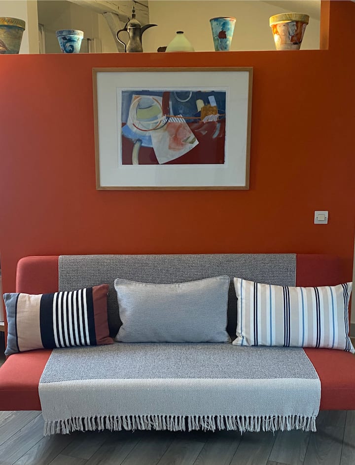 Calme, Confort, Studio Mansardé - Honfleur