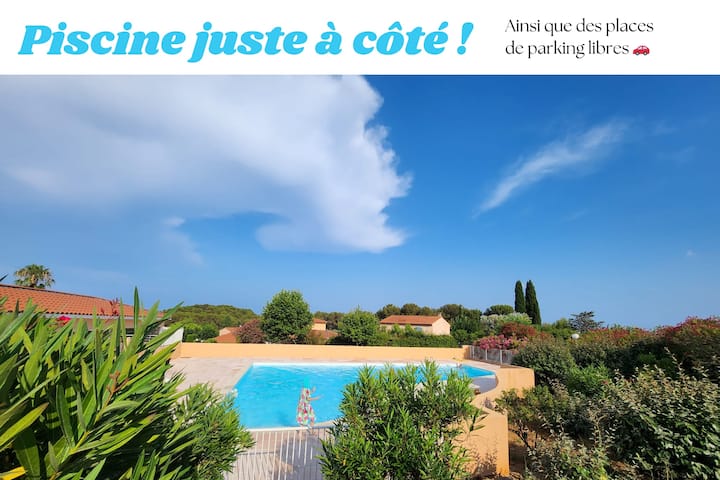 Studio Biot - Sophia, Résidence Calme Avec Piscine - Biot