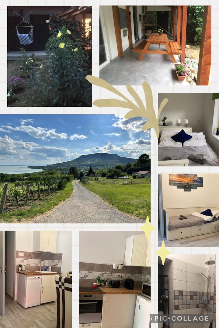 Theodor Tomaj Apartman 3bdr/ac/garden - Badacsonytomaj