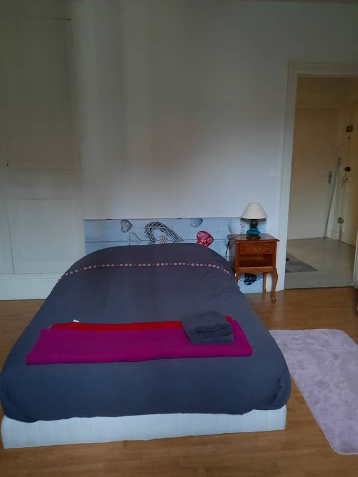 Chambre Dans Appartement Coeur De Ville - Saint-Vallier