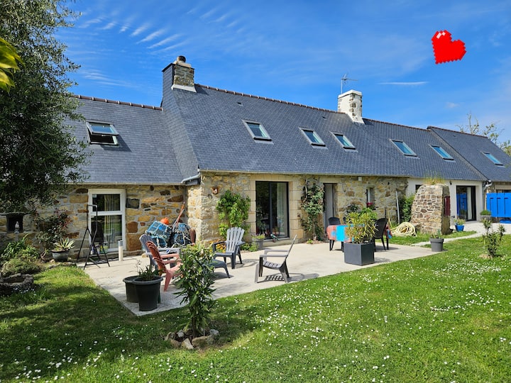 Penty Rénové, Jardin Privé, Calme, Morgat 950 M - Crozon
