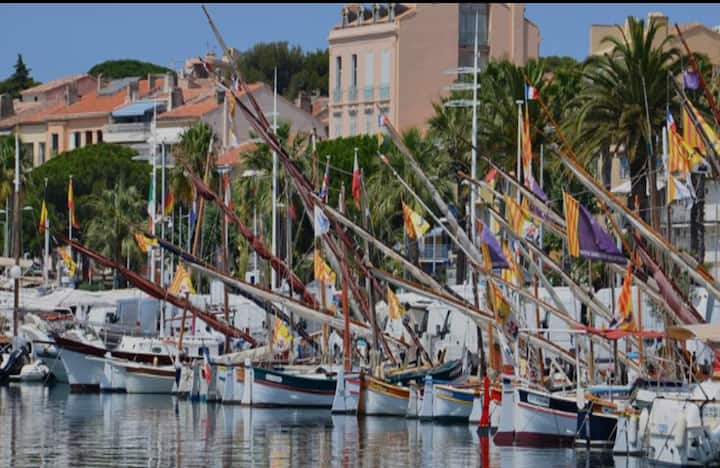 T3, 100 M Plage, Clim, Wifi, Parking, Centre 5 Min - Bandol