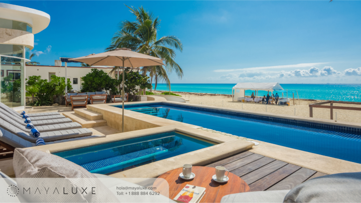 Droom Villa Op Ocean W / Prive Zwembad, Jacuzzi, Chef-kok, 4 Master Br's, Dicht Bij Playa! - Playa del Carmen